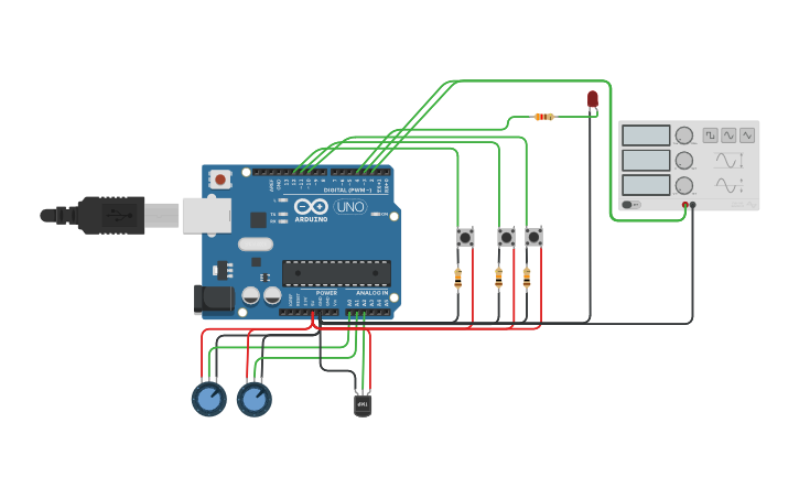 Circuit design Data Logger - Tinkercad