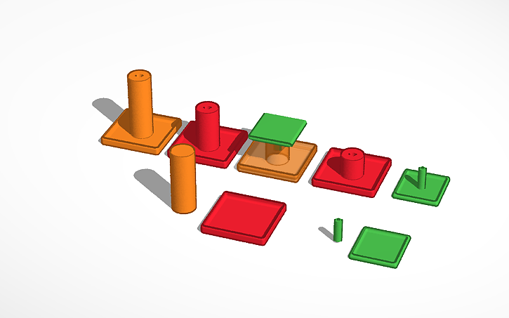 3D design Display RC Stand - Tinkercad