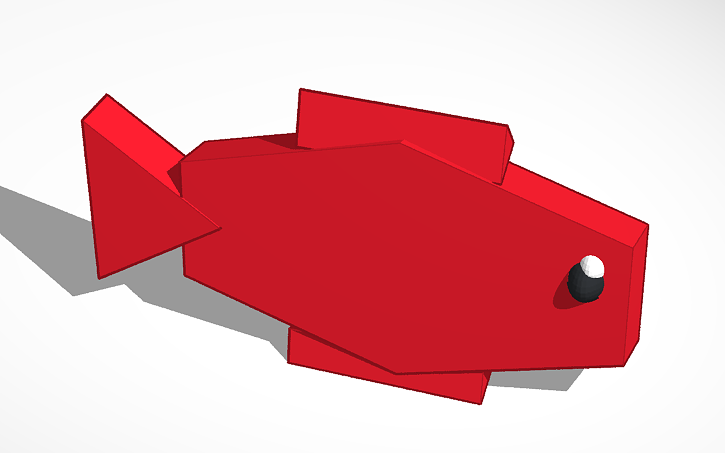 3D design Fish - Tinkercad