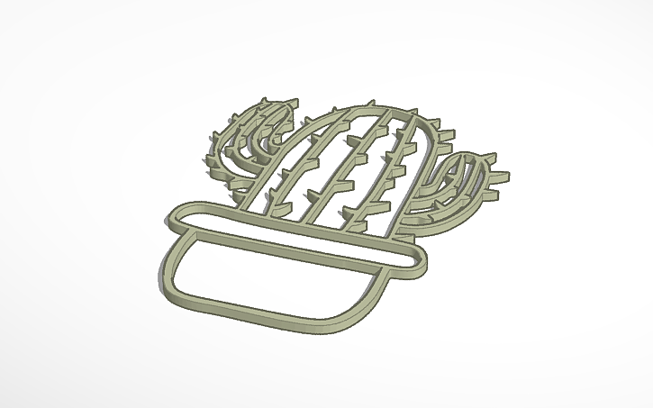 3D design Cactus - Tinkercad