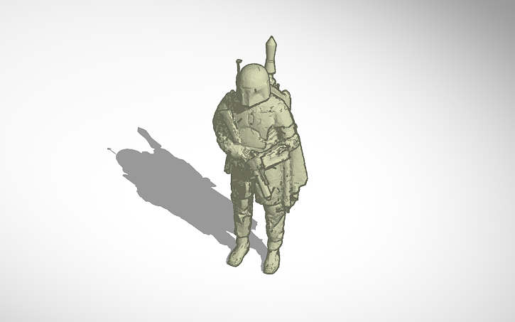 3D design Mandalorian - Tinkercad