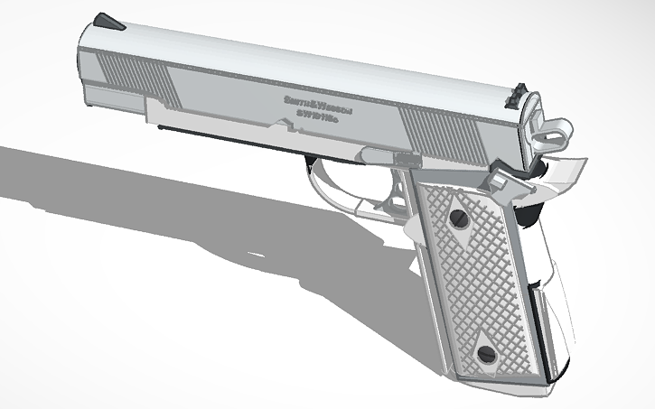 3D design glock - Tinkercad