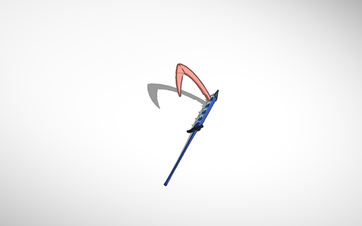 3D design scythe | Tinkercad