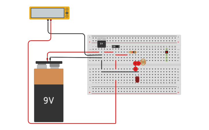 Circuit Design Sensor Ldr Tinkercad