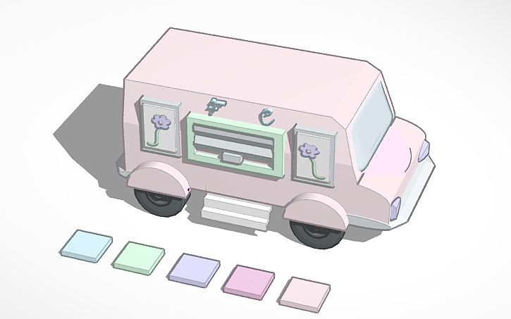 3D design Food truck | Tinkercad