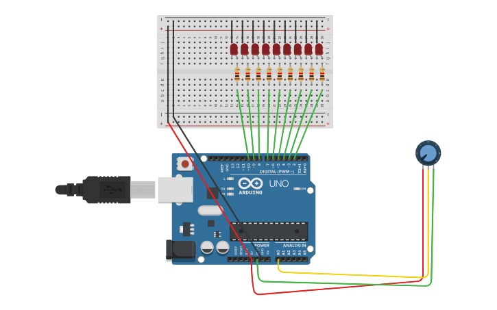 Circuit design Module 2 Assessment 3 - Tinkercad