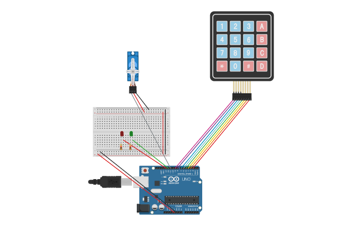Circuit design Tinkercad build 20% test | Tinkercad Circuit design Tinkercad build 20% test | Tinkercad