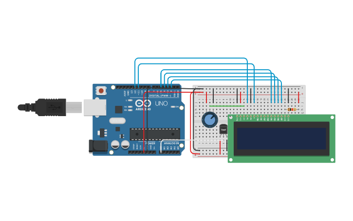 Circuit design Humidity Sensor - Tinkercad