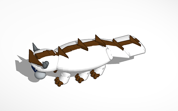 3D design Appa ( Avatar: the last airbender) - Tinkercad