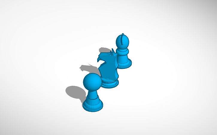 3D design Chess Pieces - Joseph Yiakis | Tinkercad