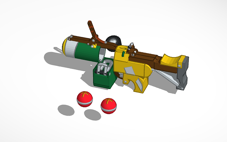 3D design Junkrat's gun V#12 | Tinkercad