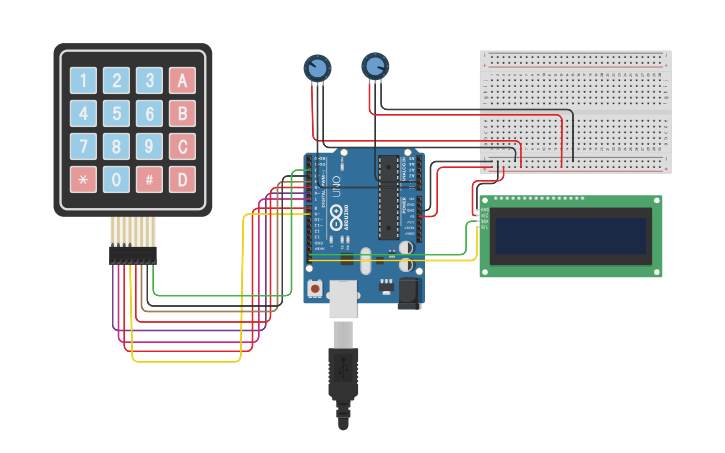 Circuit design PROYECTO II - ASE - FINAL - Tinkercad