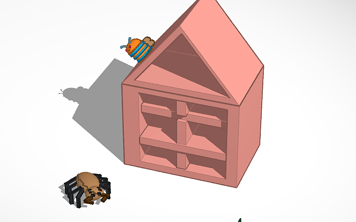 3D design Insect hotel | Tinkercad