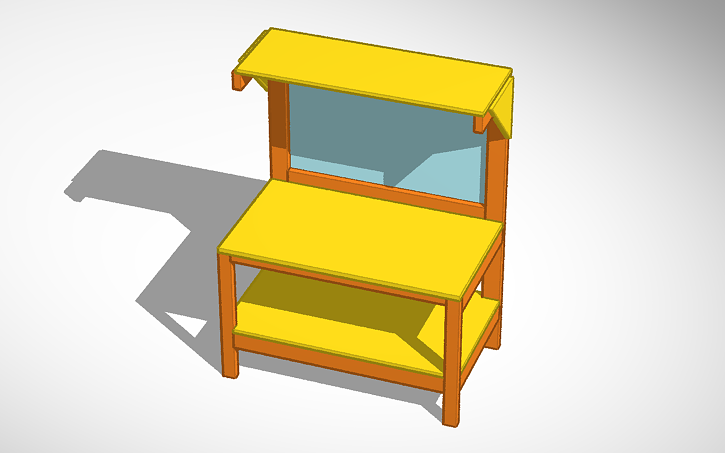3D design Simple Workbench 04 | Tinkercad