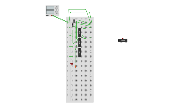 Circuit design Lab 3 Experiment 2 | Tinkercad