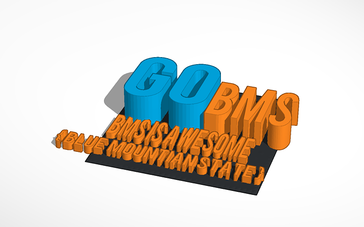 3D design BMS IS AWESOME - Tinkercad