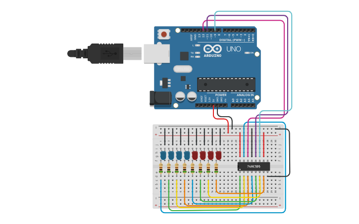 Circuit design Arduino Tutorial 44A | Tinkercad