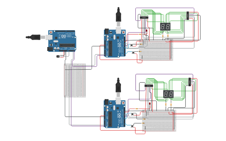 Circuit Design Лаба 2 Схема Tinkercad