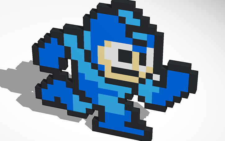3D design Megaman 3D | Tinkercad