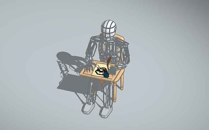 3D design Functional Drawing Automaton - Tinkercad