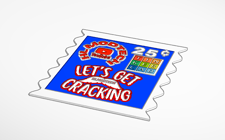 3d Design Hlmodtech Stamp Tinkercad