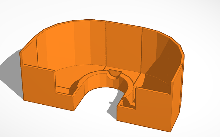 3D design Spartan reloading Single Stage Press Primer Cup - Tinkercad