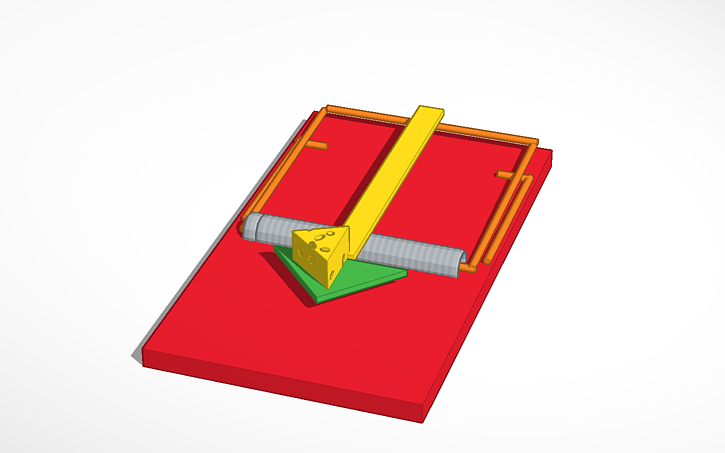3D design Axel's mouse trap - Tinkercad
