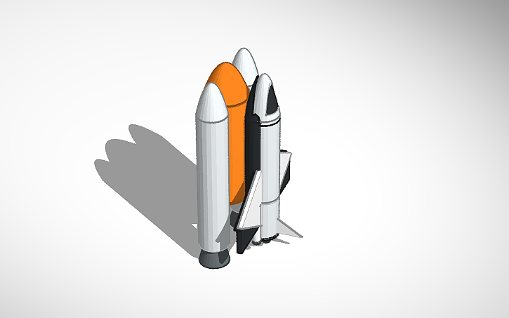 3D design spaceshuttle | Tinkercad