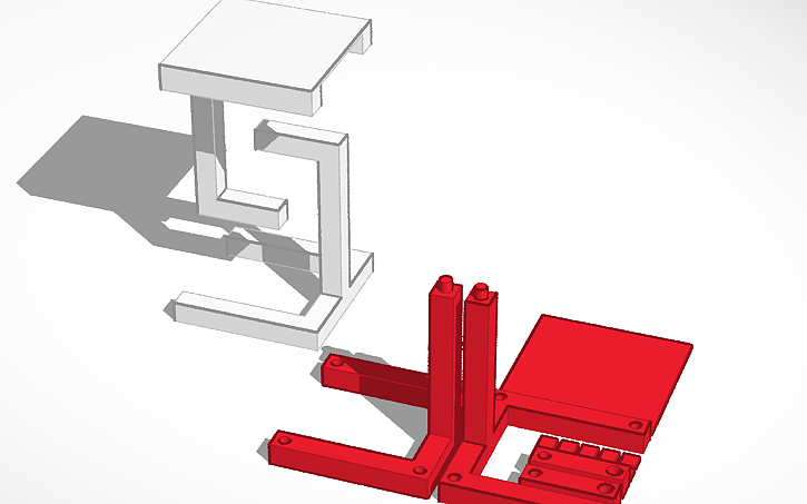 3D design Bigger Mini Tensegrity Table | Tinkercad