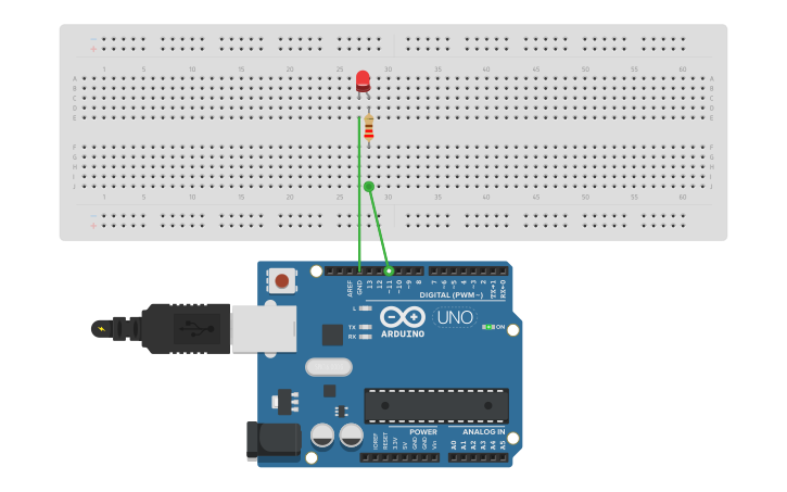Circuit design PWM - Tinkercad