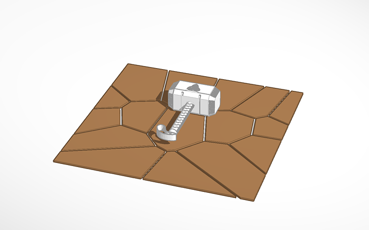 3D design Thor Hammer (cekic) | Tinkercad