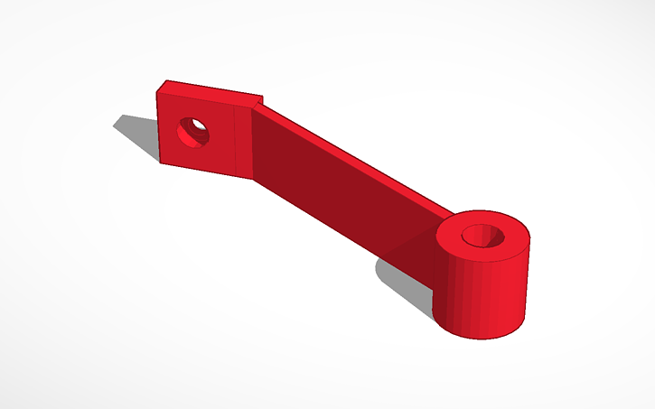 3D design MM3 Filament Guide Tube Mount rev5 | Tinkercad