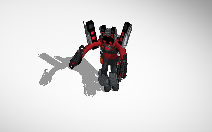 3D design Upgraded Titan Speakerman | Tinkercad