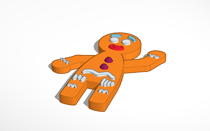 3D design Gingy - Tinkercad