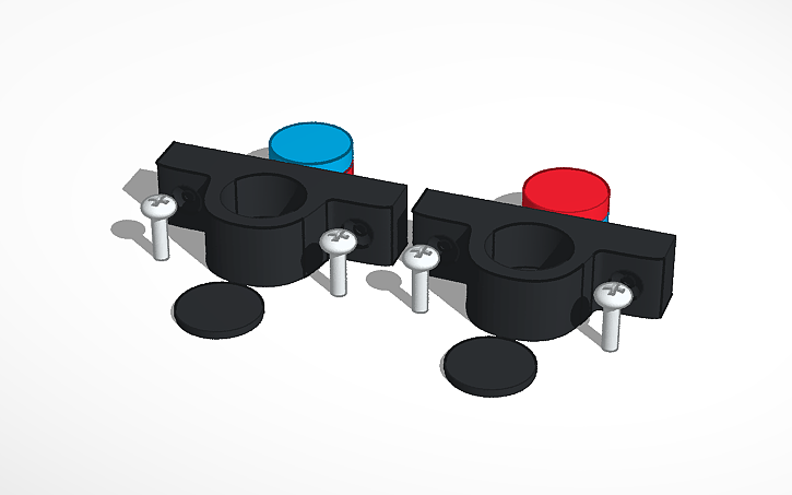 3D design Neodimio door close - Tinkercad