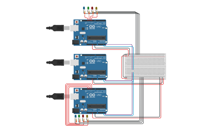 Circuit design I2C_2 Slaves (w/reps) - Tinkercad