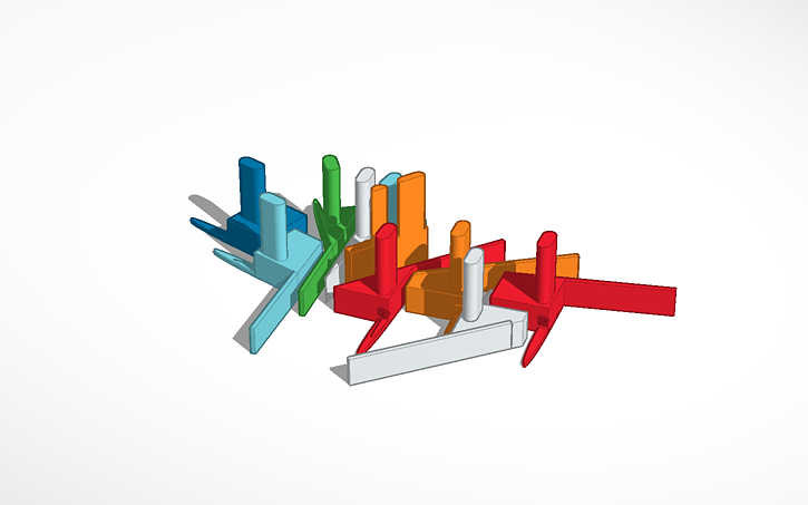 3D design army ant tilt angles v2 | Tinkercad