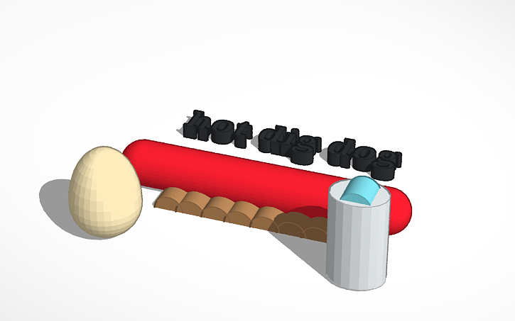 3D design Group work_Marine_Chloe! - Tinkercad