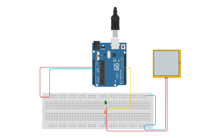 Circuit design PWM Simple - Tinkercad