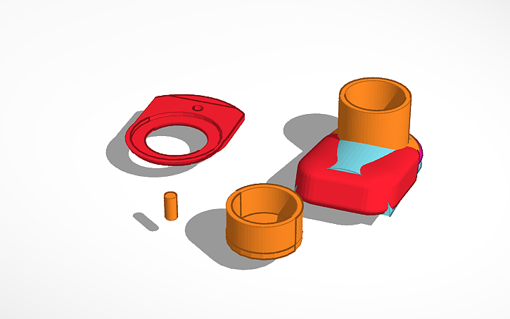 3D design Headset stack with top cap | Tinkercad