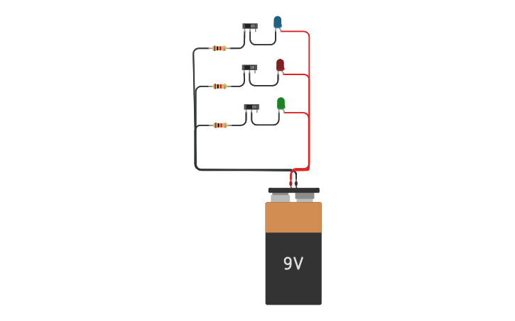 Circuit Design A Parallel Circuit Tinkercad