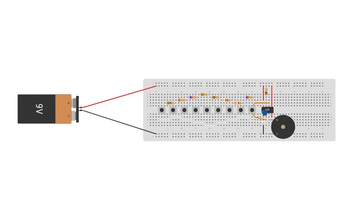 Circuit Design Como Reacciona La Bocina A Los Cambios De Voltaje Tinkercad
