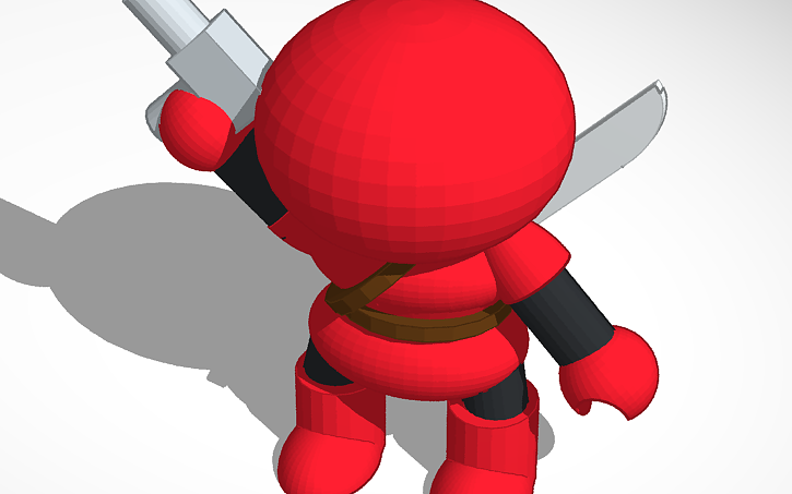 3D design Mercenary Guy - Tinkercad