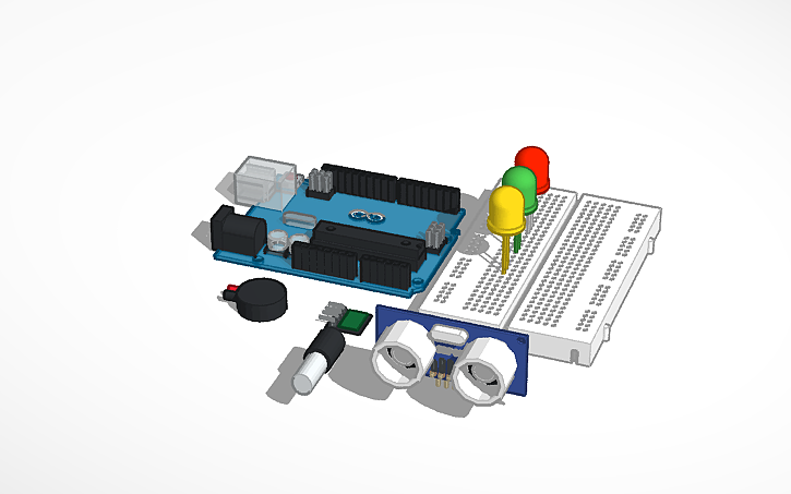 3D design Projeto - Tinkercad