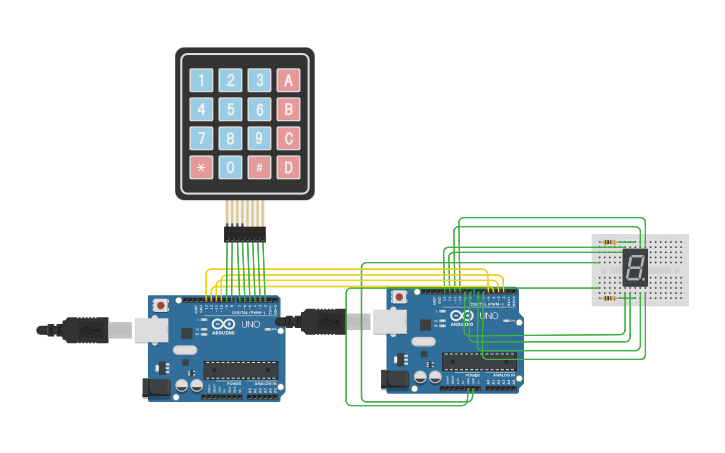 Circuit design Task 1 - Tinkercad