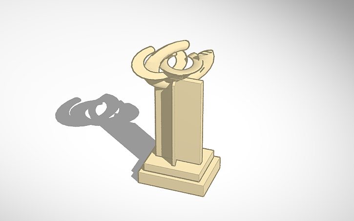 3D design Monumento - Tinkercad