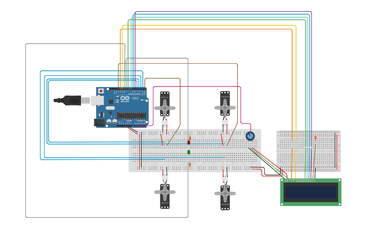 Circuit design Progetto Thinkercad | Tinkercad