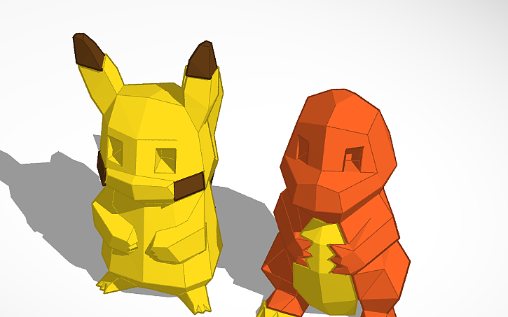 3D design Tutorial 17- Make a Pokemon - Tinkercad