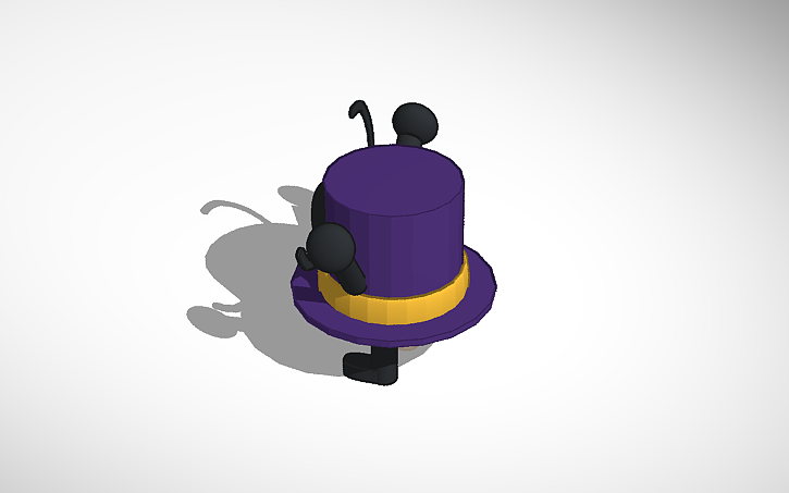 3D design B.F.B. moss Hat - Tinkercad