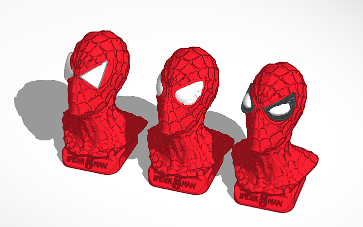 3D design Spidermen - Tinkercad